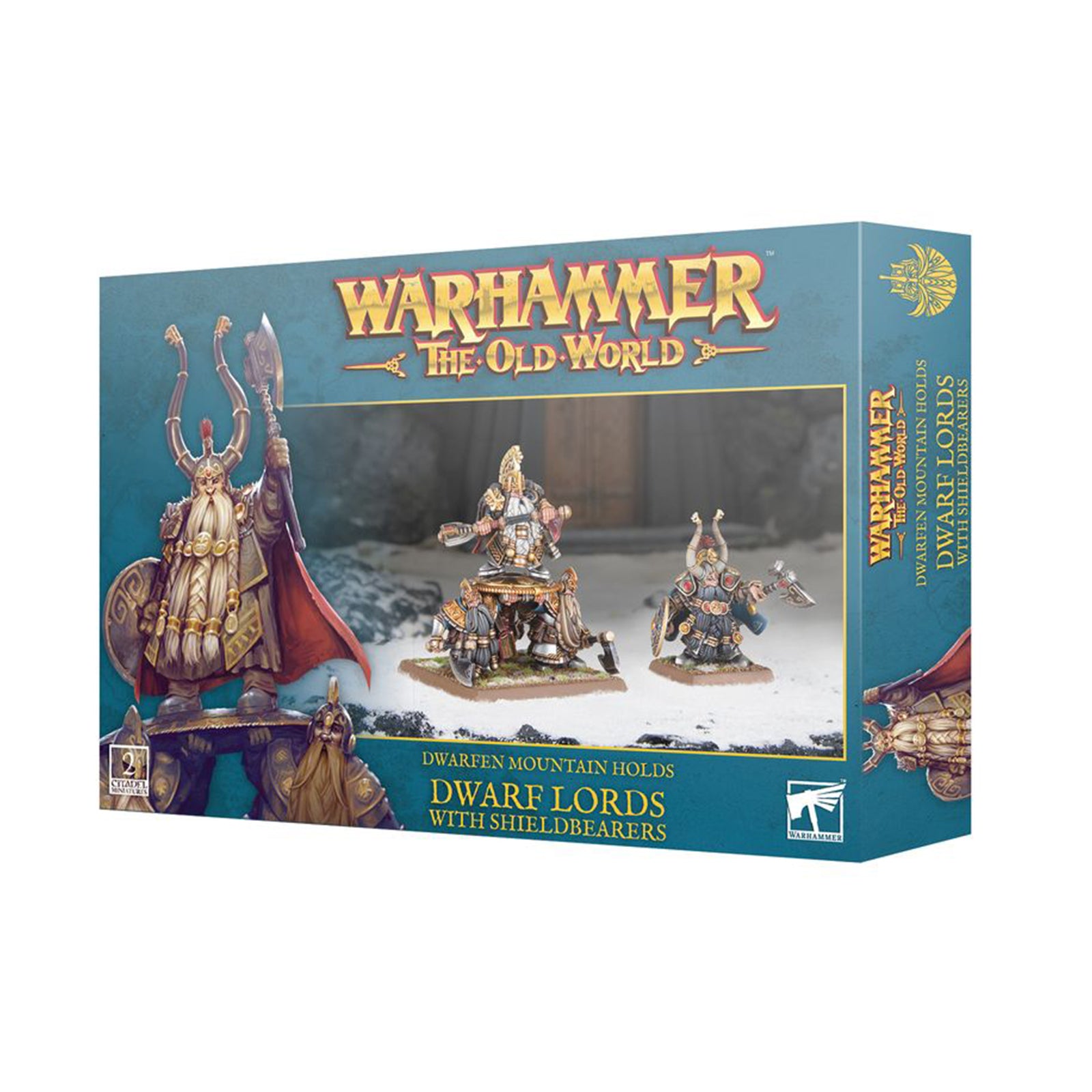 Dwarf Lords with Shieldbearers – Hobby Factory