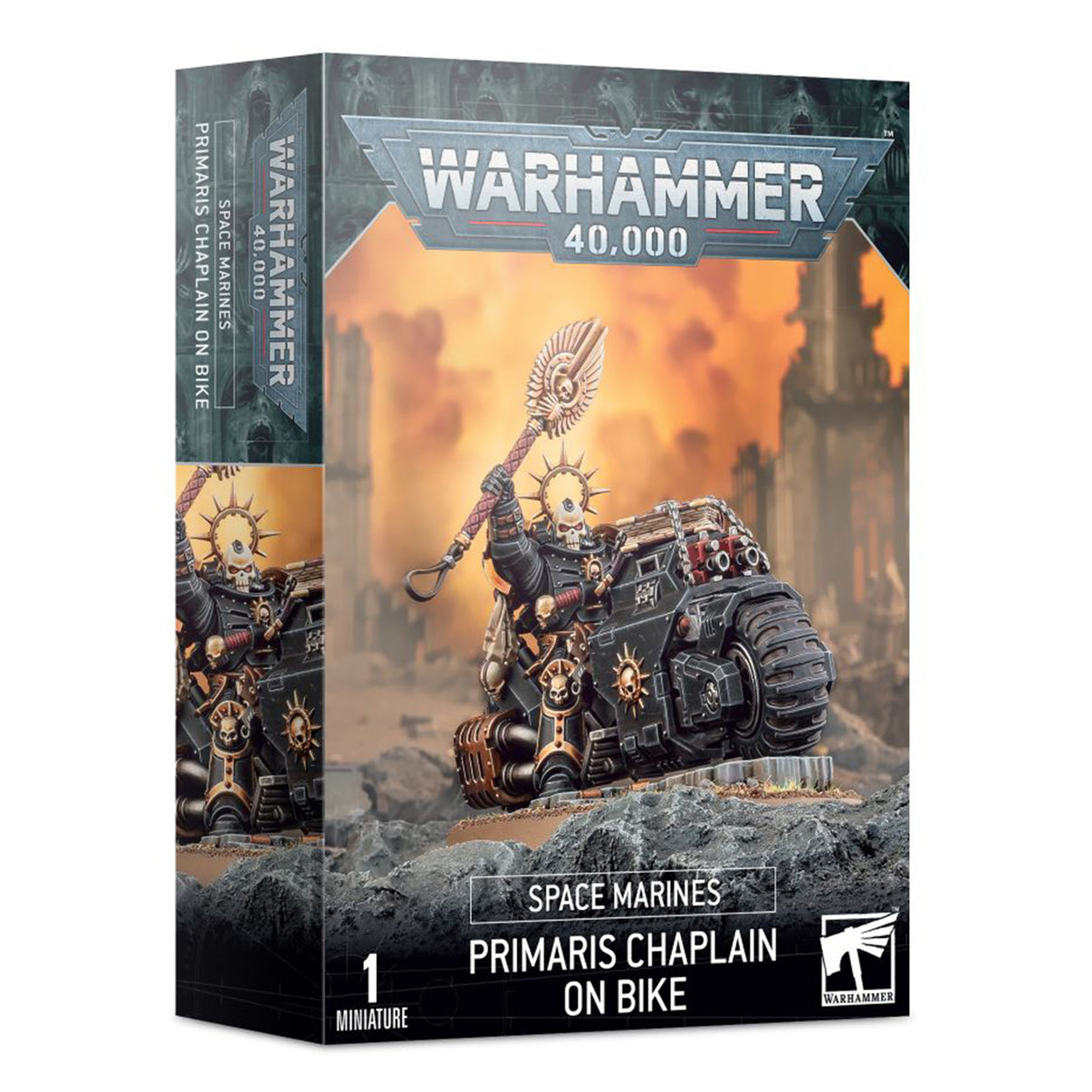 Primaris Chaplain on Bike – Hobby Factory