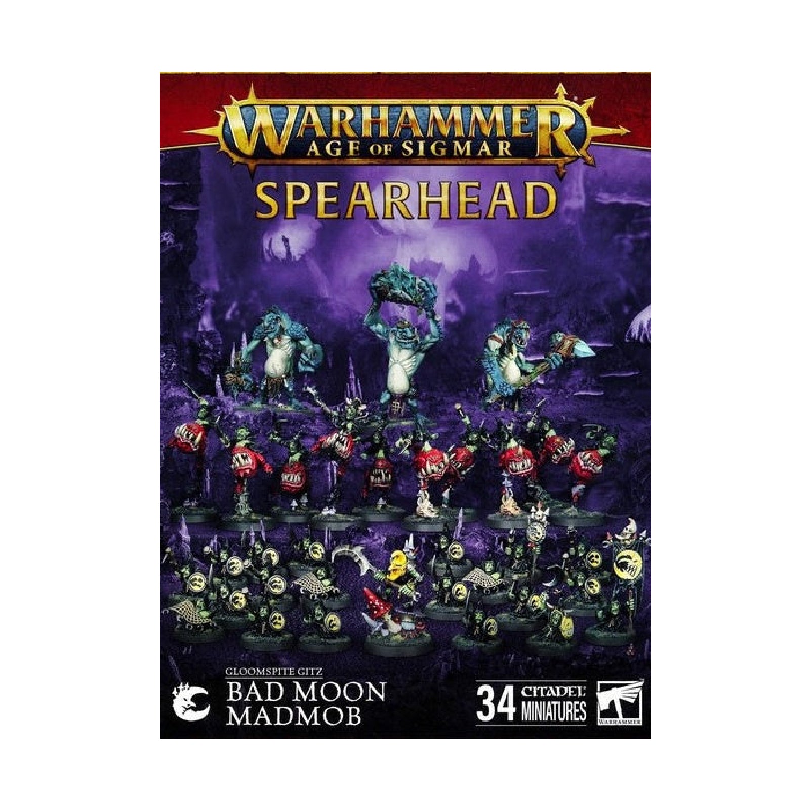 Spearhead: Gloomspite Gitz - Bad Moon Madmob – Hobby Factory